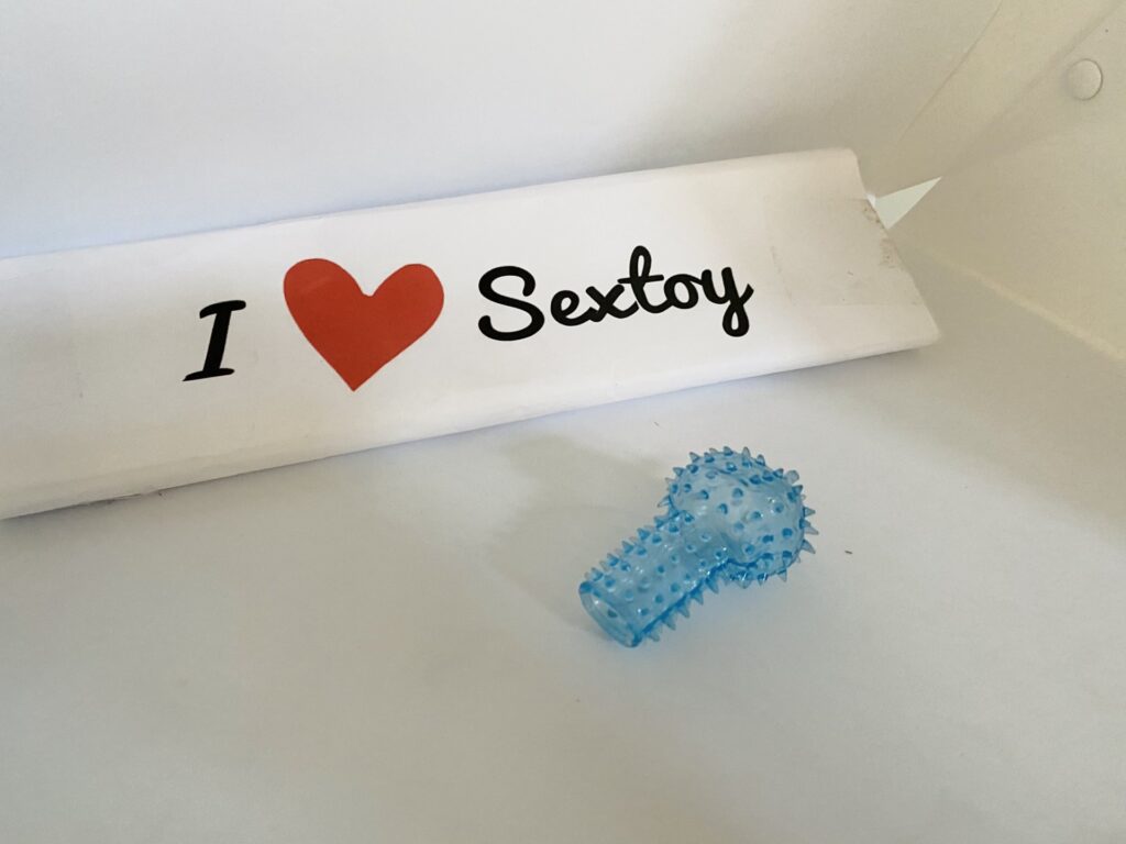 ปลอกนิ้วแบบหนาม I Love Sextoy