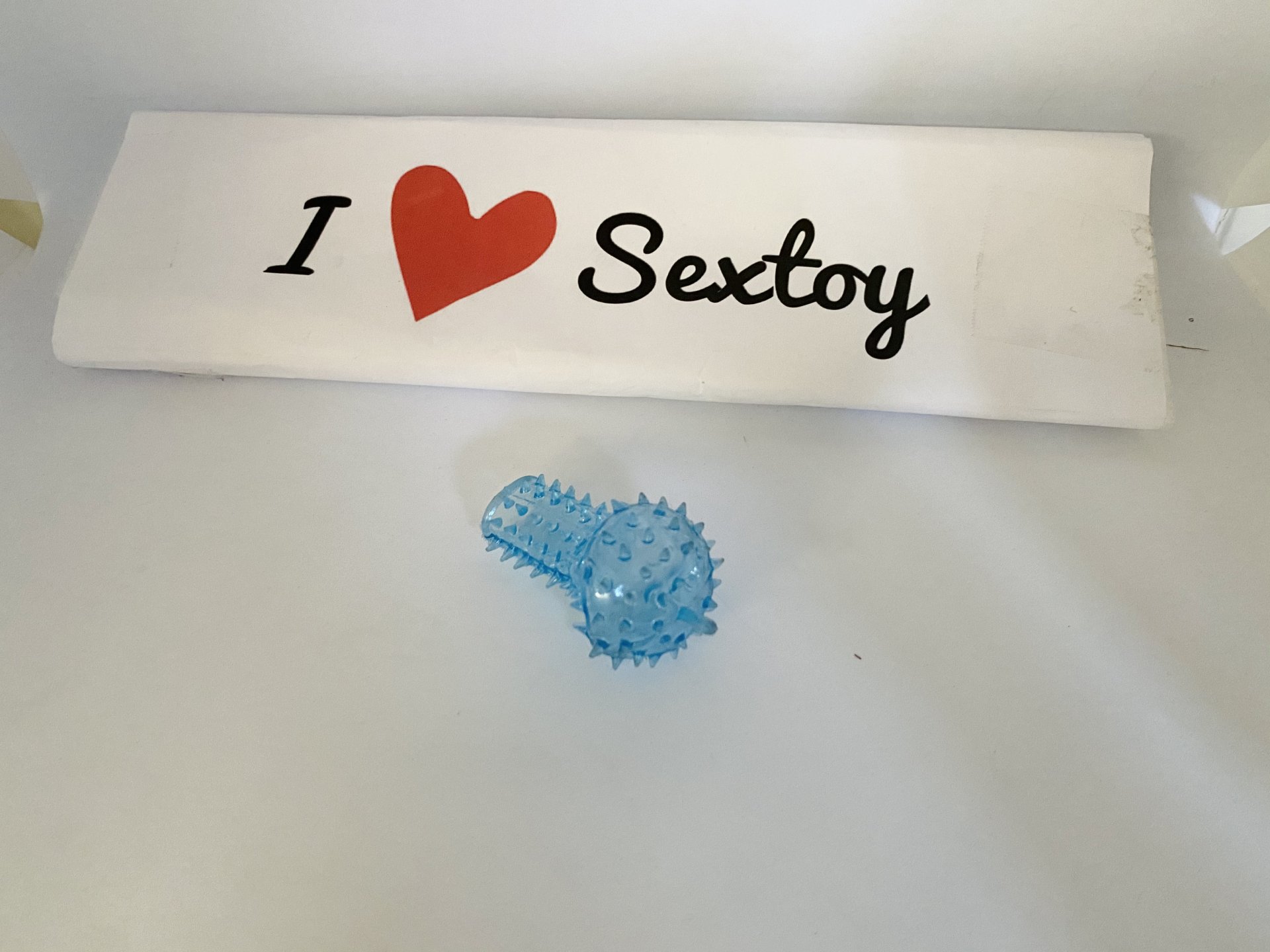 ปลอกนิ้วแบบหนาม I Love Sextoy