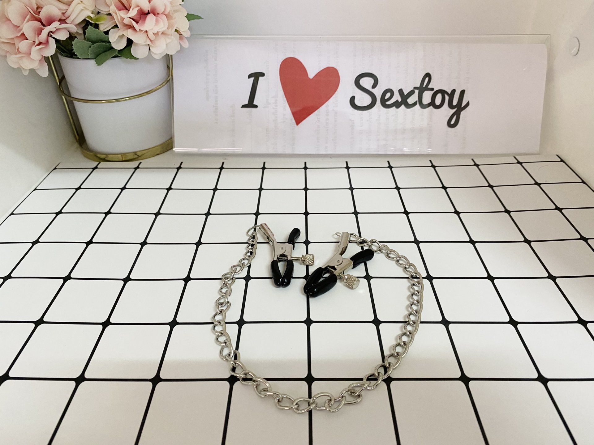 โซ่หนีบหัวนม I Love Sextoy 8369