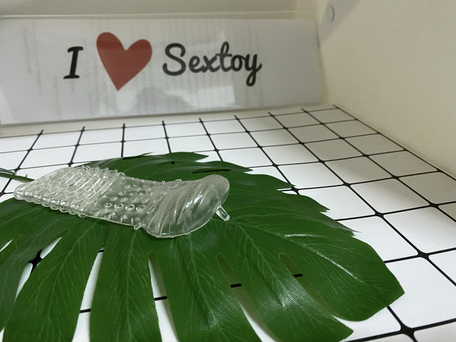 ปลอกหนามเพิ่มขนาด I Love Sextoy