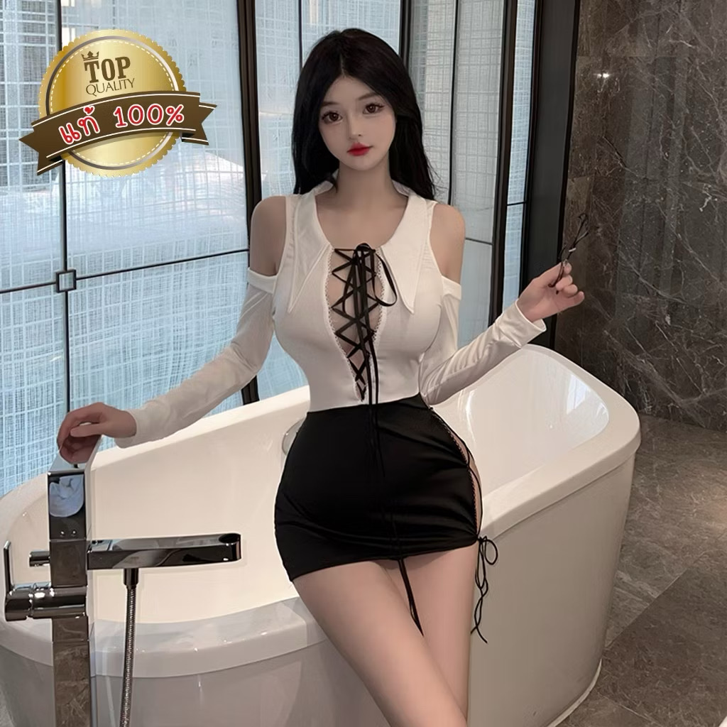 ชุดเลขาสาว I Love Sextoy